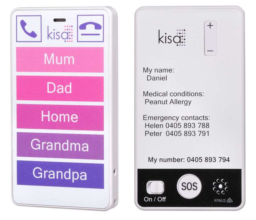 Kisa revives the button-phone for kids, seniors – Pickr