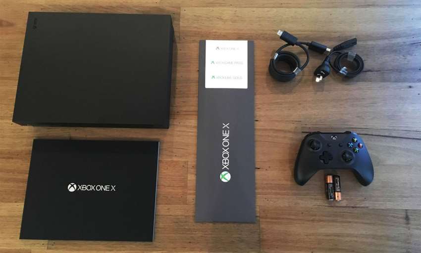 Microsoft’s Xbox One X arrives for an unboxing – Pickr