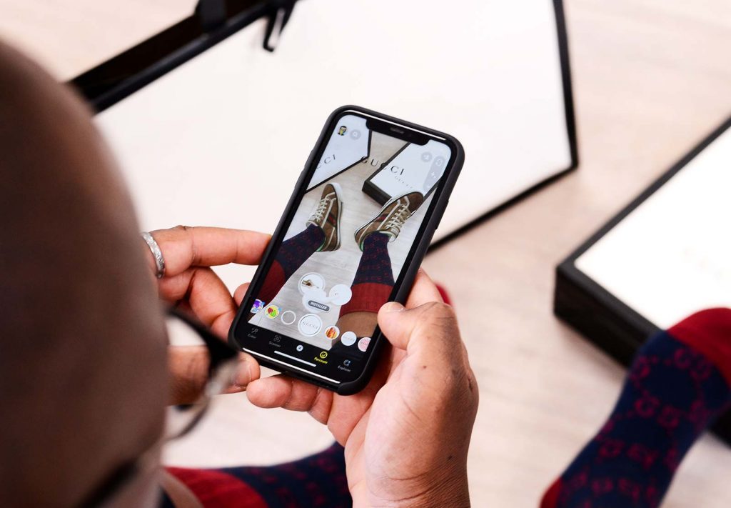 Snapchat, Gucci collaborate for future of trying on fashion – Pickr