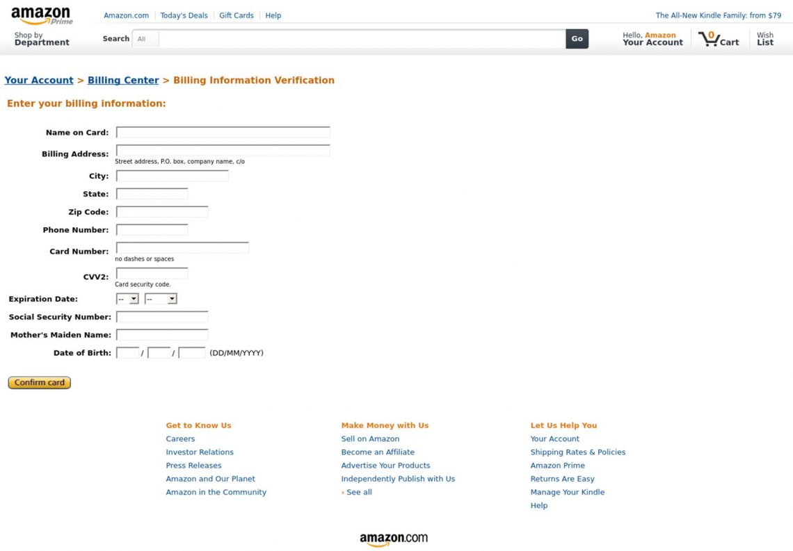 Beware the fake Amazon as scammers look to deceive – Pickr