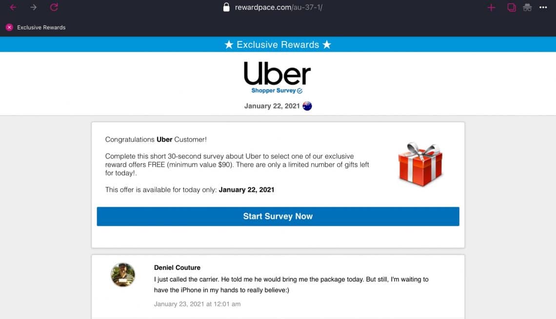 Uber scams arrive in email, how to tell it's a scam – Pickr