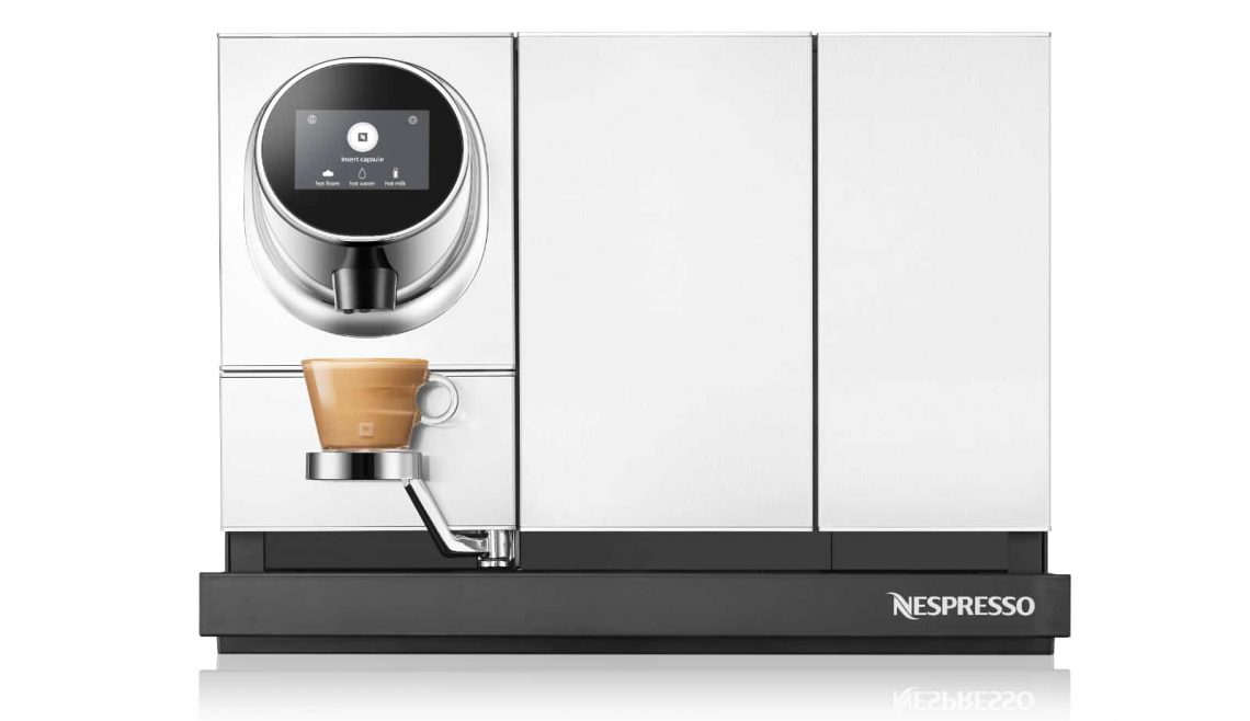 Nespresso's latest coffee machine is mostly touch-less for the office ...