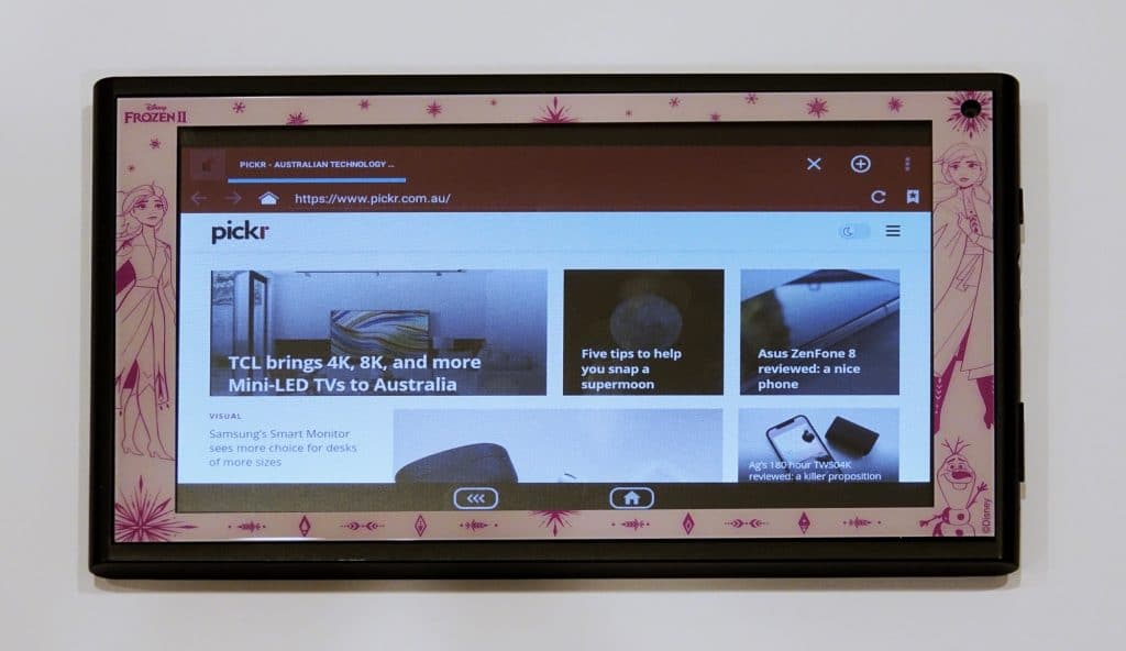 Pebble Gear Disney kids tablet (Frozen tablet) review – Pickr