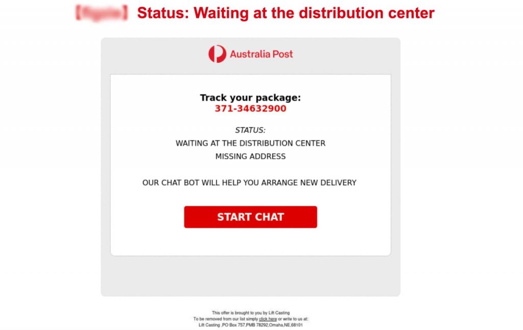 Australia Post scams return with a convincing trick – Pickr