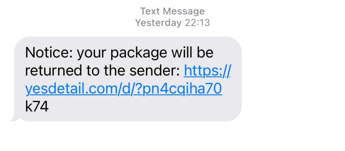 Delivery SMS scams arrive in abundance, how to tell – Pickr