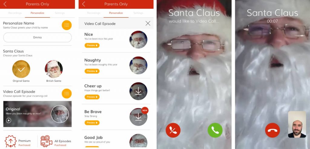 Video Call Santa app review – Pickr