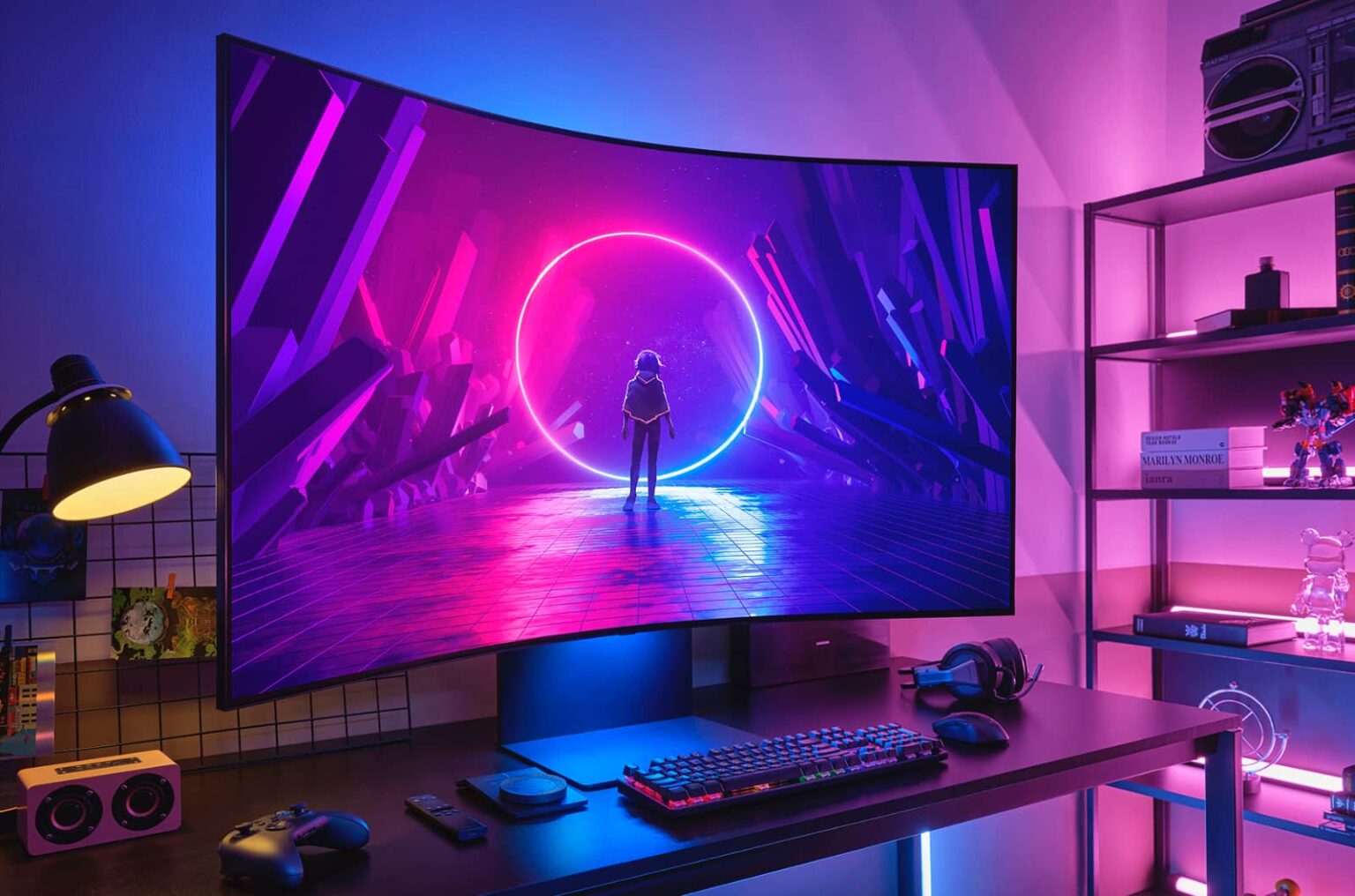 Samsung's Odyssey Ark is a big curve for gamers – Pickr