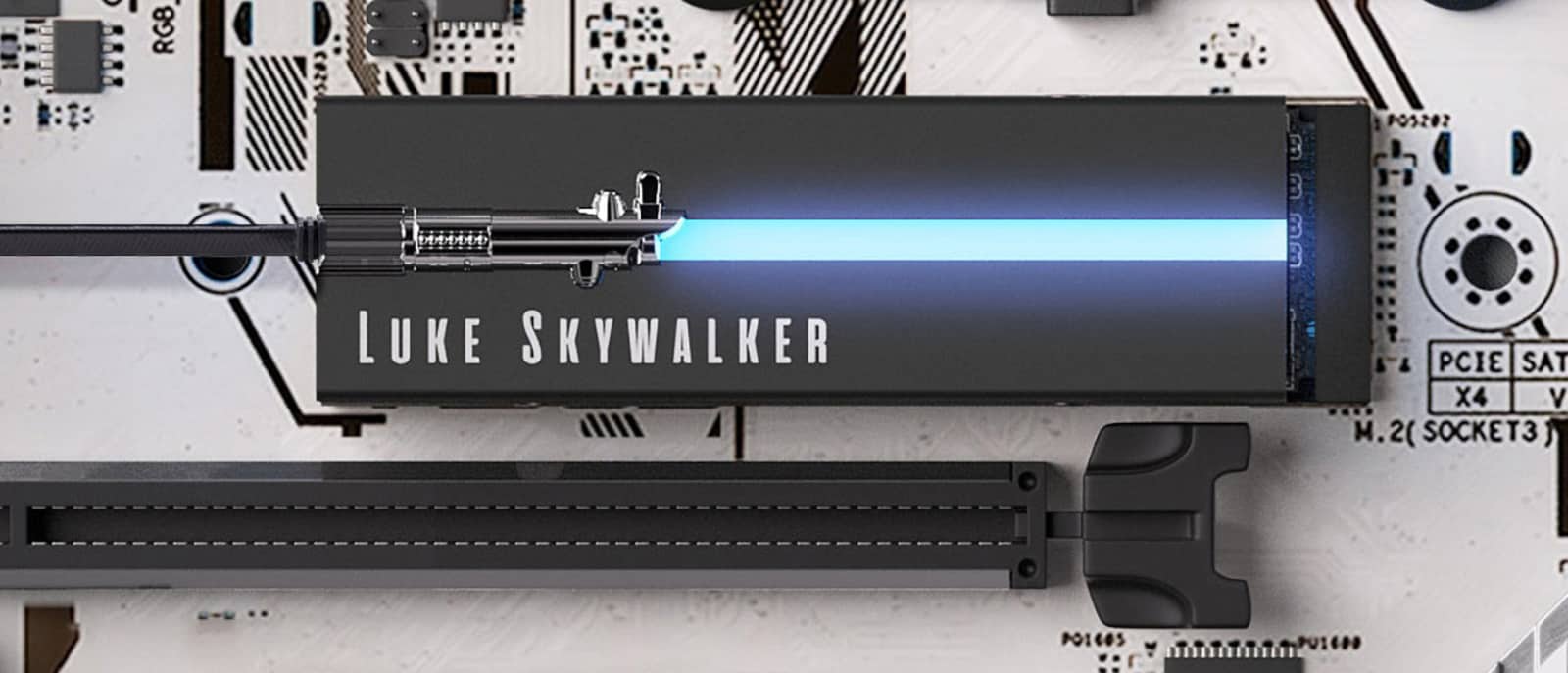 Seagate lights up a special SSD lightsaber – Pickr