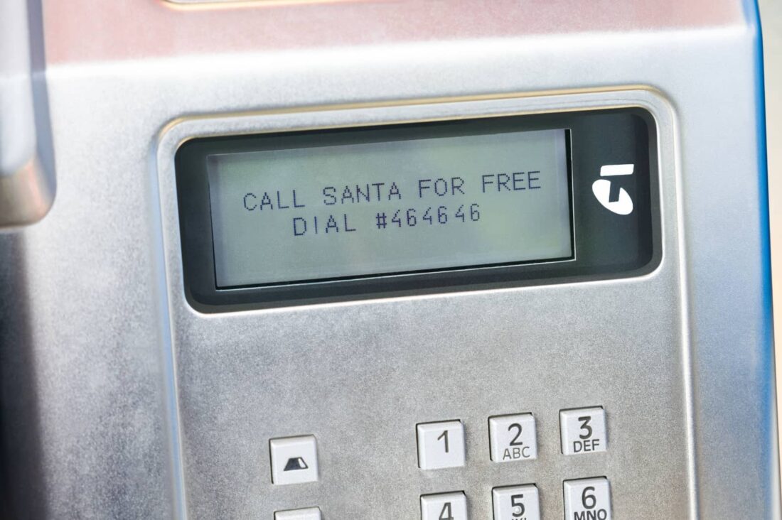 Telstra switches on free calls to Santa on payphones – Pickr