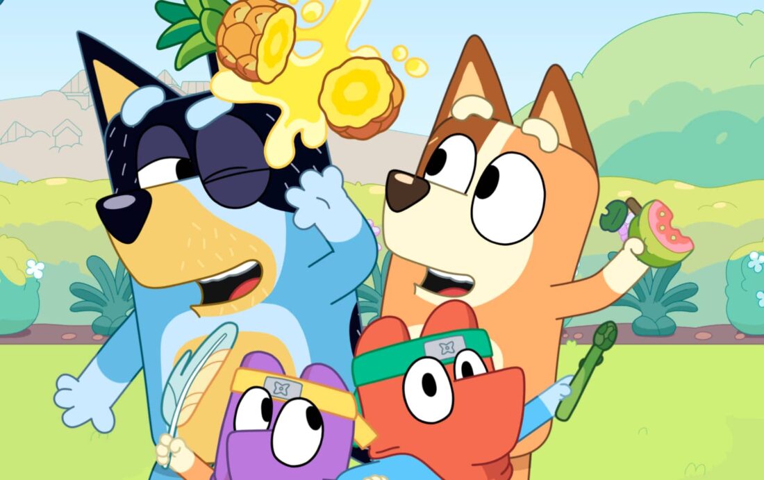 Two Aussie stars unite as Bluey, Fruit Ninja join forces – Pickr